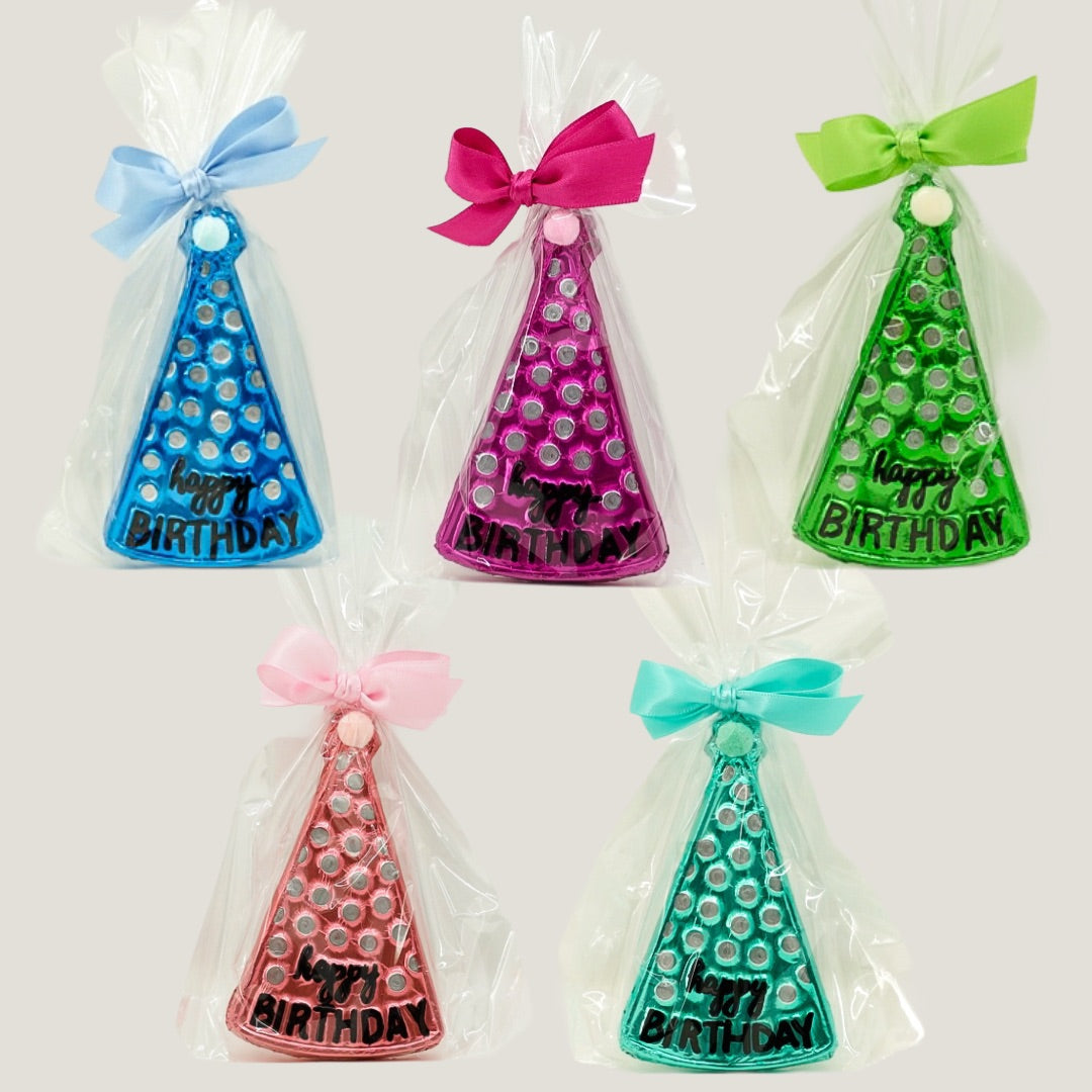 Chocolate Happy Birthday Hat – Enchante Chocolatier